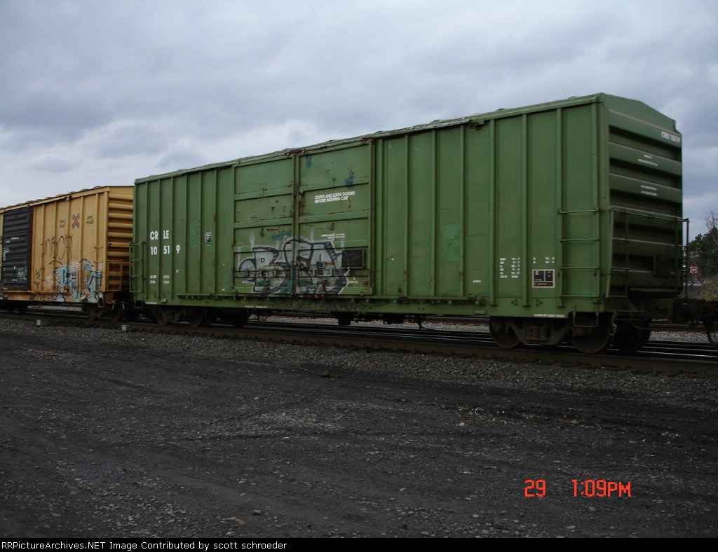 CRLE 10519 & RBOX 35509 Boxcar's EB